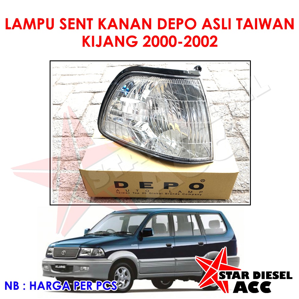 Jual LAMPU SENT KIJANG CAPSUL 2000 2001 2002 KACA LAMPU BELOK KOMPLIT ...