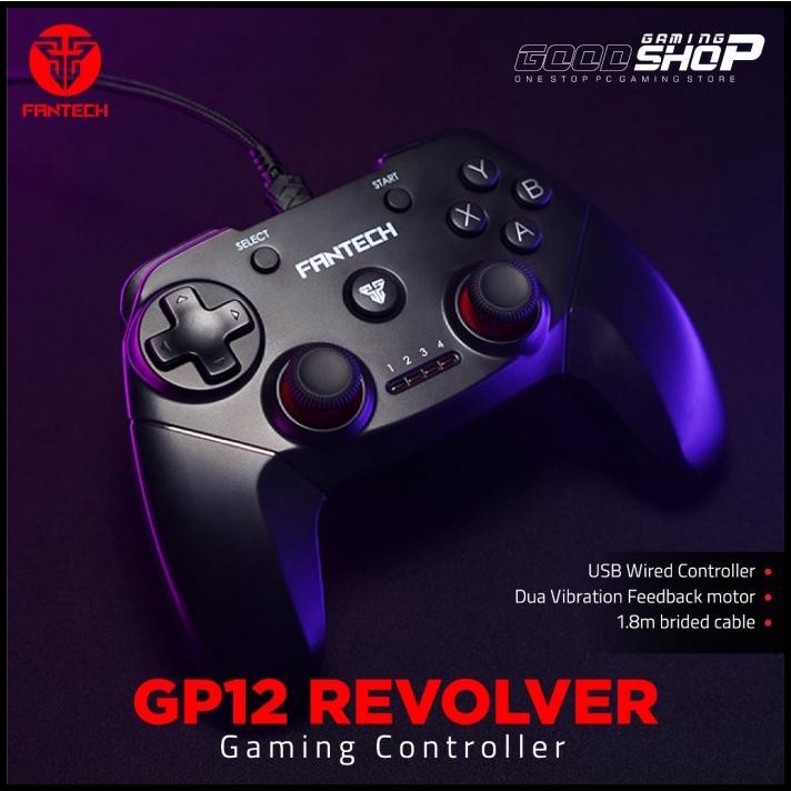 Jual Fantech Gp12 / Gp-12 Revolver Gaming Controller - Gamepad | Shopee ...