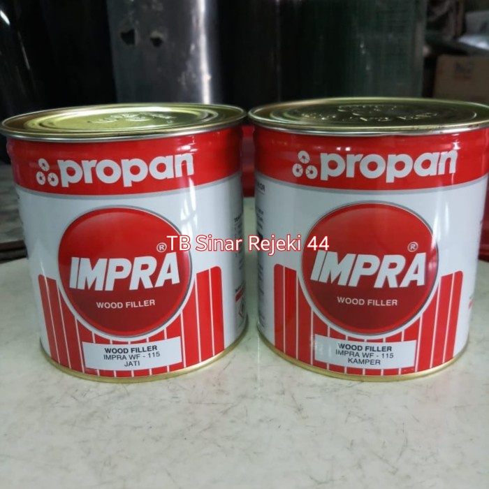 Jual kayucat- propan impra wood filler dempul kayu warna jati kamper ...