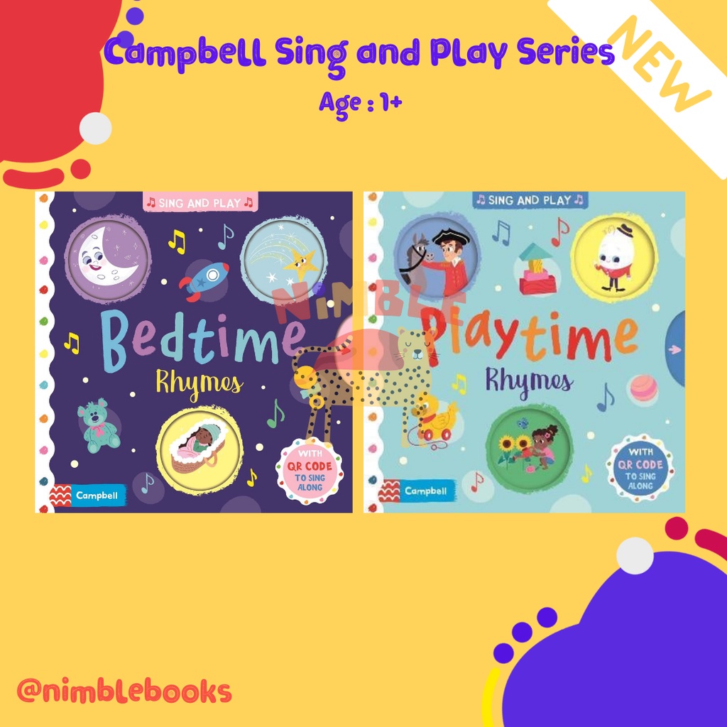 Jual BUKU CAMPBELL - SING AND PLAY RHYMES | Shopee Indonesia