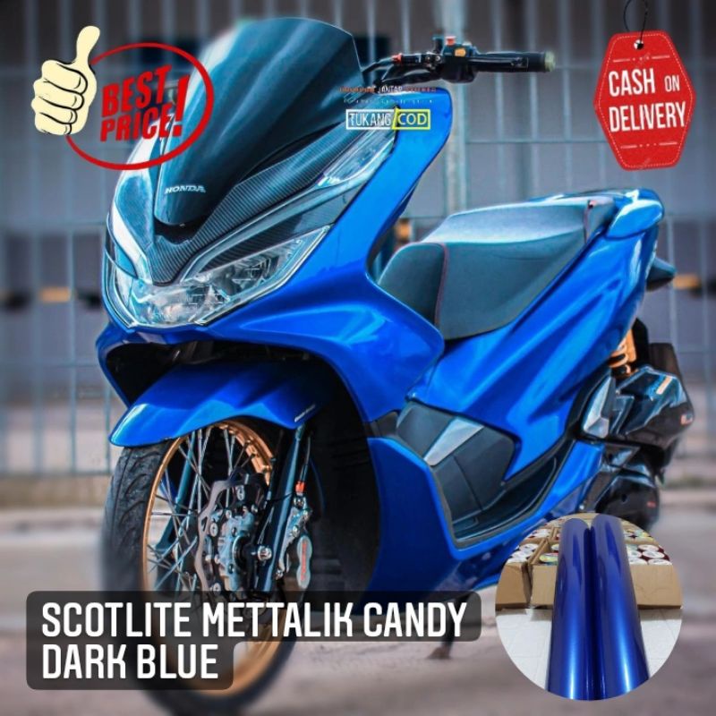 Jual Sticker Scotlite Dark Grey Mettalik Candy Skotlet Motor Nmax ...