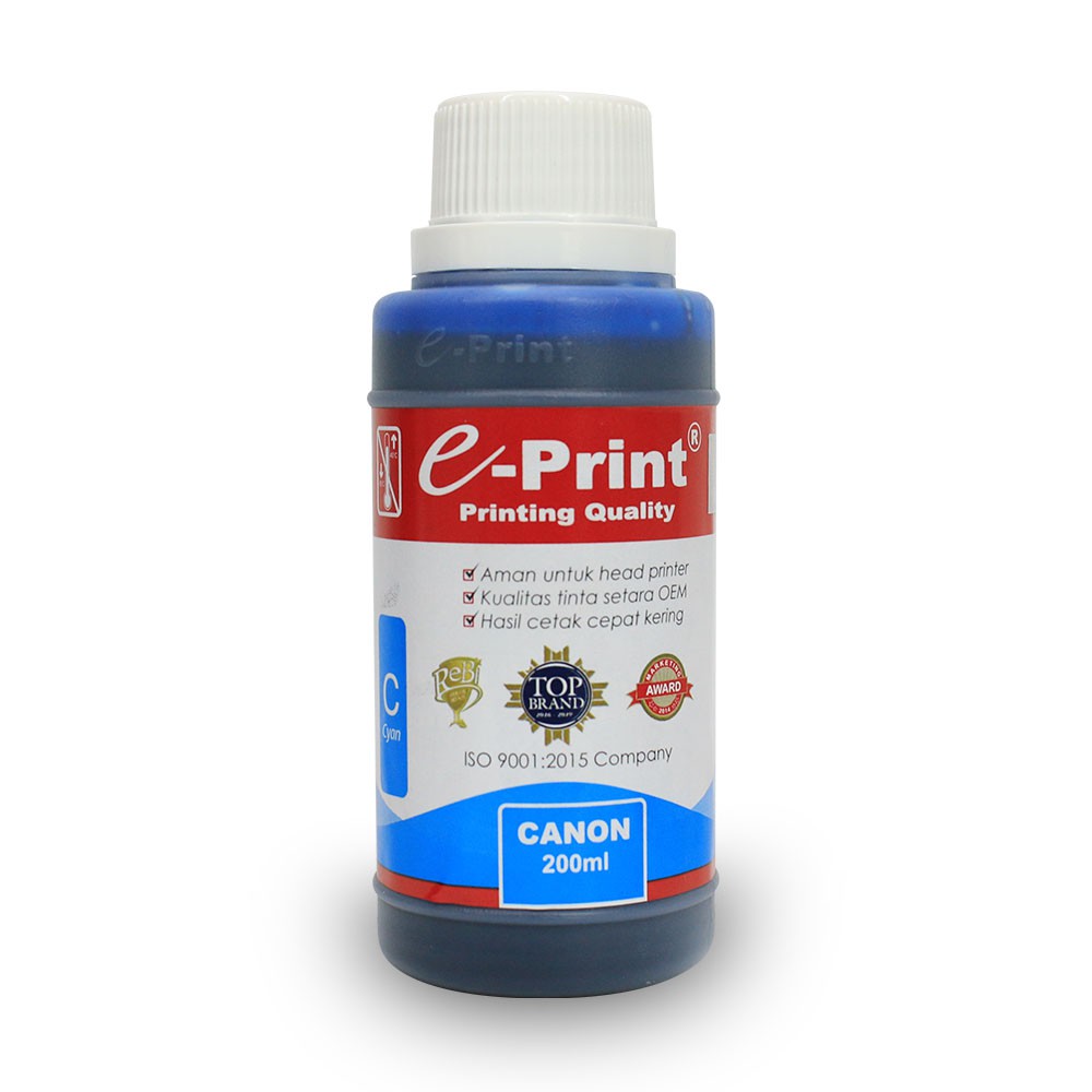 Jual Tinta Printer Canon 200ml Universal Black & Color Compatible e ...