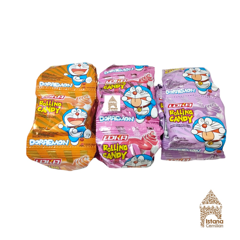 Jual Permen Doraemon Rolling Candy (isi 10 pcs) | Shopee Indonesia