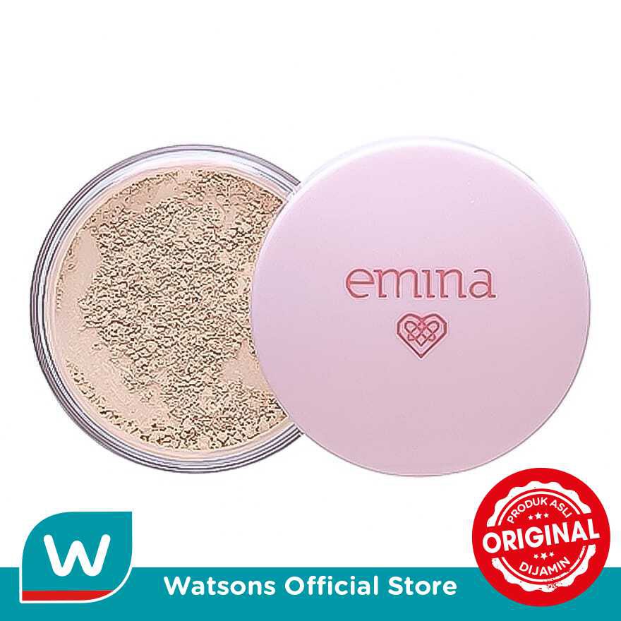 Jual Emina Bare With Me Loose Powder Fair 01 | Shopee Indonesia