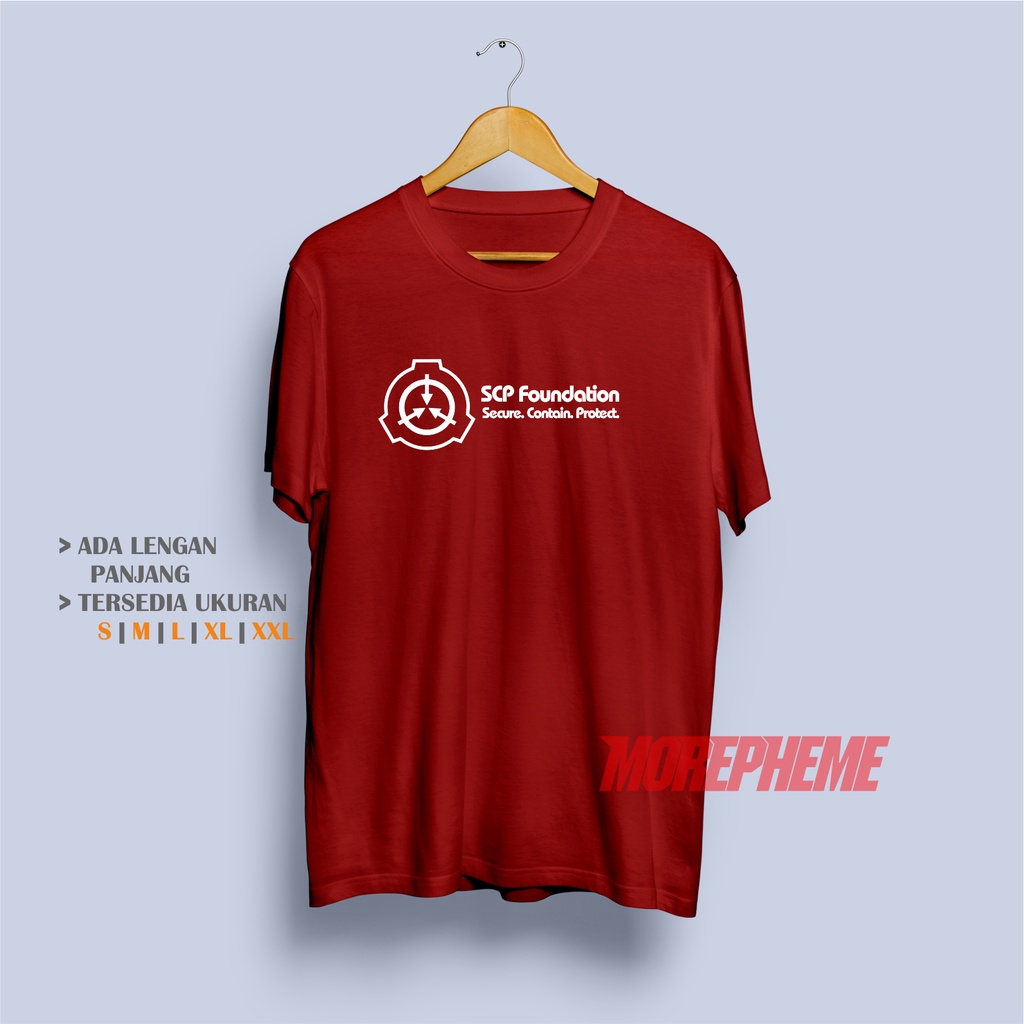Jual Kaos SCP Foundation Baju Alien Horror Misteri Organisasi Rahasia ...