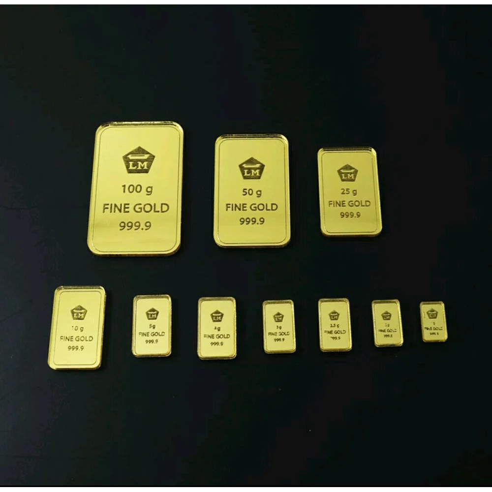 Jual Replika Logam Mulia LM 1gr Atau 2gr | Shopee Indonesia