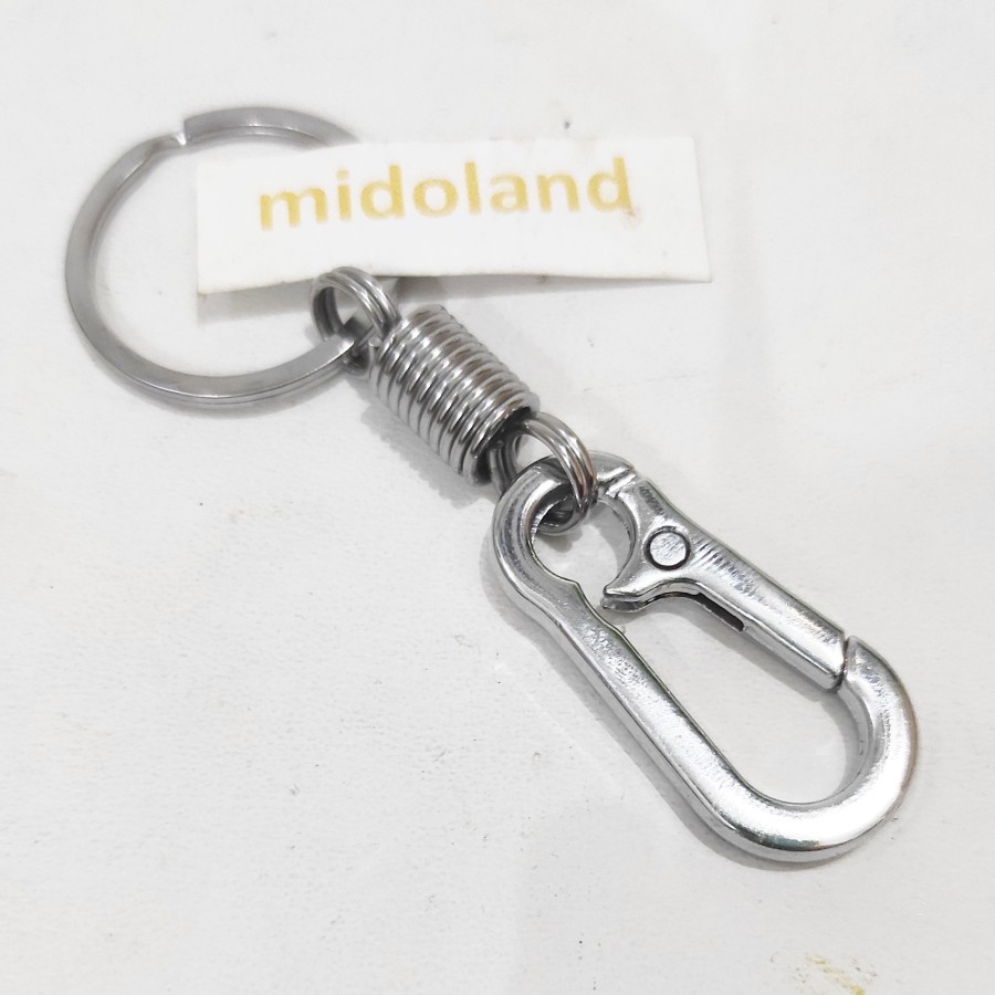 Jual Gantungan Kunci ganci kait per quick release Besi Single Ring ...