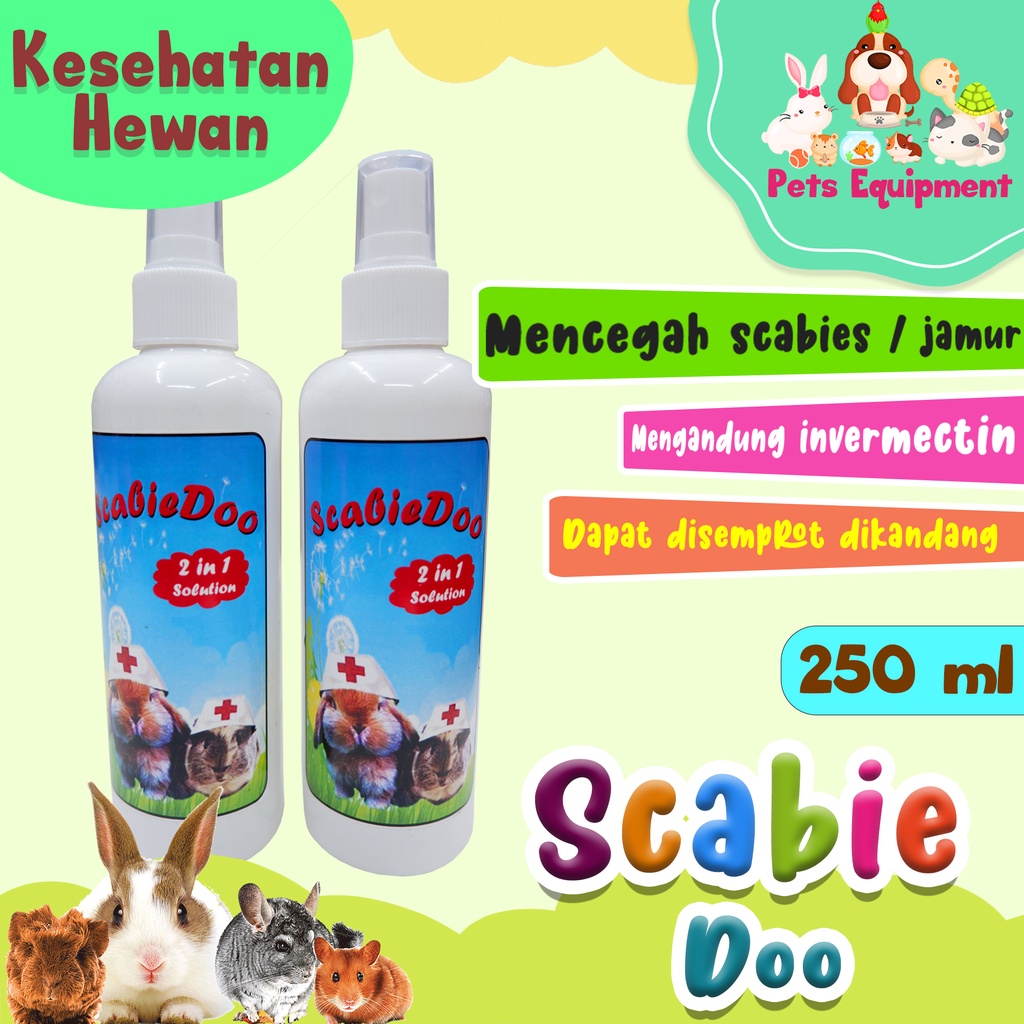Jual SCABIEDOO OBAT SEMPROT SCABIES JAMUR KELINCI 250ML | Shopee Indonesia
