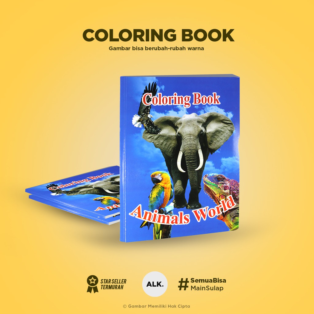 Jual Coloring Book ( Alat Sulap Buku Menjadi Berwarna ) | Shopee Indonesia