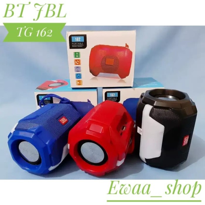 Jual SPEAKER JBL TG162 BLUETOOTH WIRELESS PORTABLE LAMPU LED EXTRA BASS ...