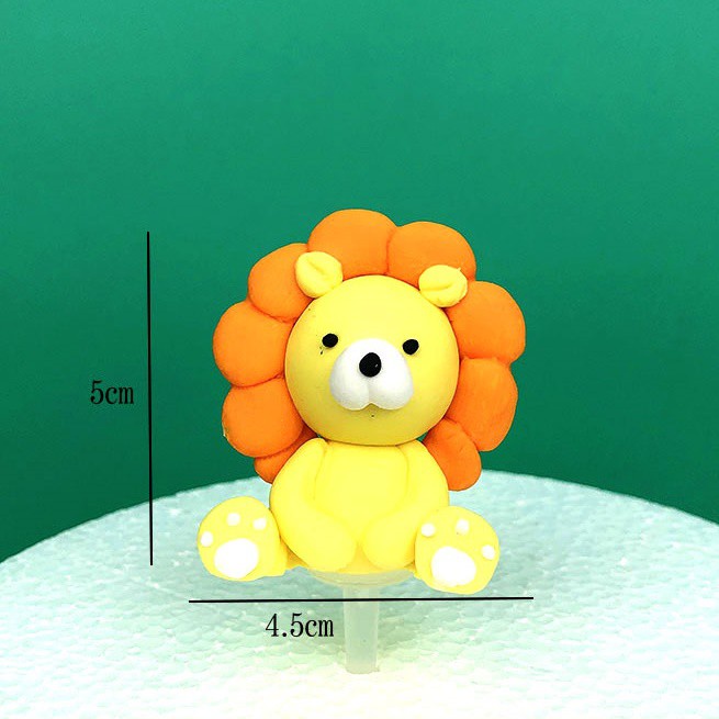 Jual topper animal / topper daun / topper hewan singa jerapah harimau ...