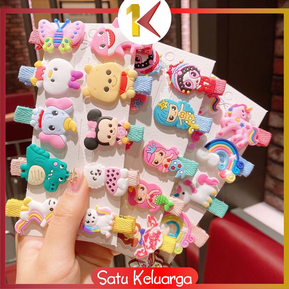Jual SK-C315 C316 Jepit Rambut Anak Perempuan 10PCS / SET - Jepitan ...