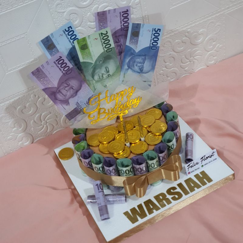 Jual Birthday Cake | Kue Ulang Tahun | Dummy Cake | Kue Anniv | Money ...