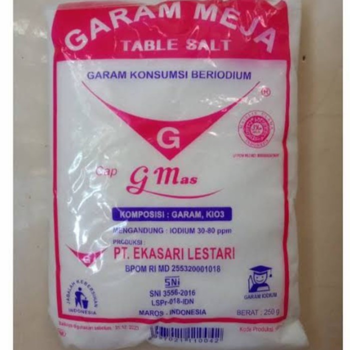 Jual garam halus garuda mas kecil pasar online makassar | Shopee Indonesia