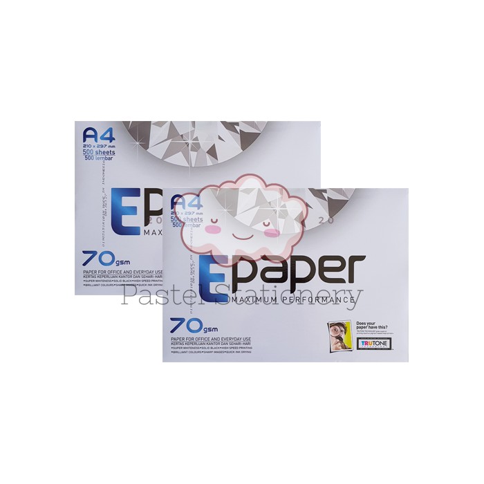 Jual Kertas HVS A4 70gr E Paper - Kertas HVS A4 70gr E-Paper | Shopee ...
