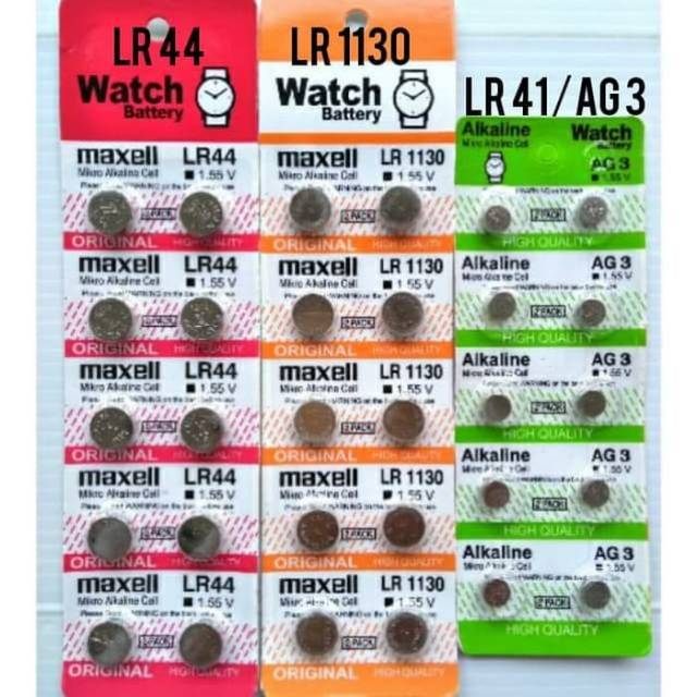 Jual Battery Batre Baterai Batrei Baterei Kancing LR44 /AG13 LR41/SR41/AG3 LR1130/AG10 ORIGINAL ...