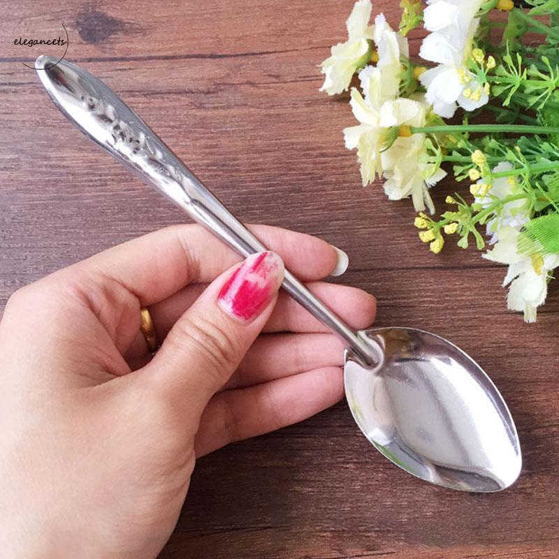 Jual Sendok makan kantin stainless steel sendok kecil sendok makan ...