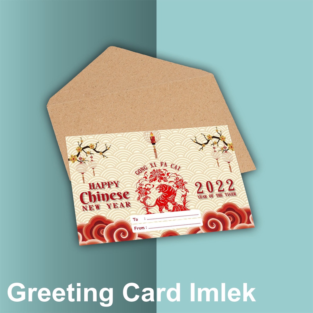 Jual Kartu Ucapan Imlek | Shopee Indonesia