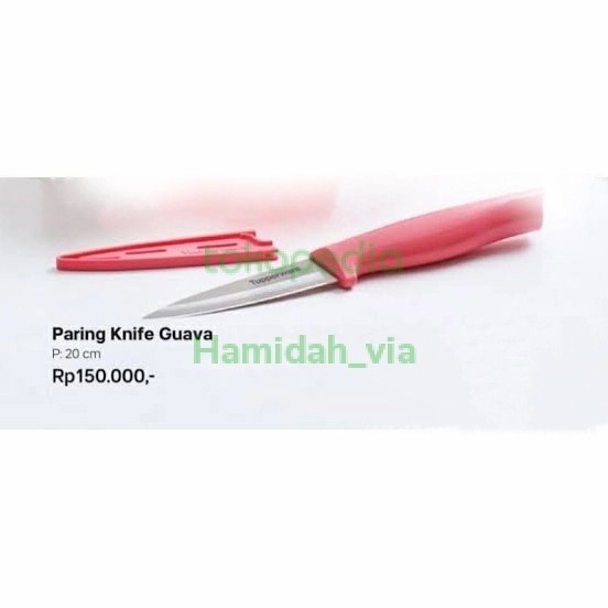 Jual Jual Pisau Tupperware Paring Knife Peach (1 Pcs) | Shopee Indonesia