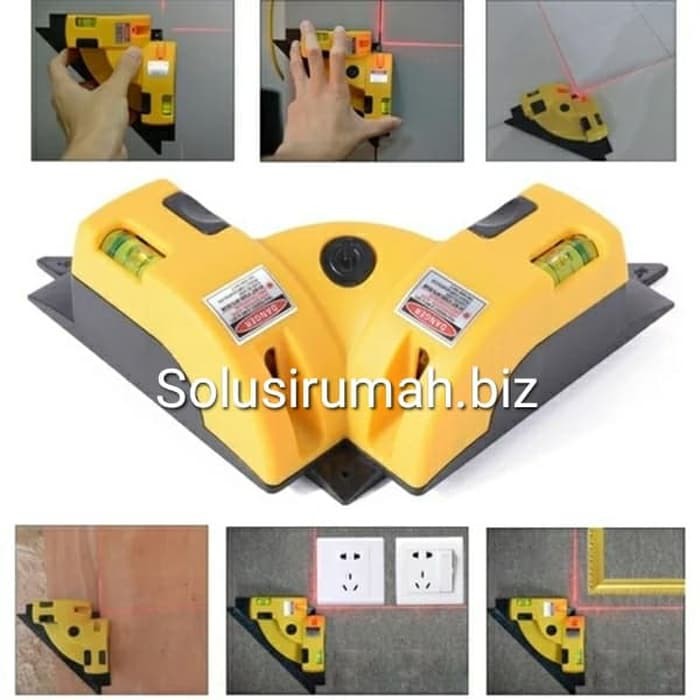 Jual Laser line Lantai Keramik Alat Ukur Siku Sudut Square Waterpass ...