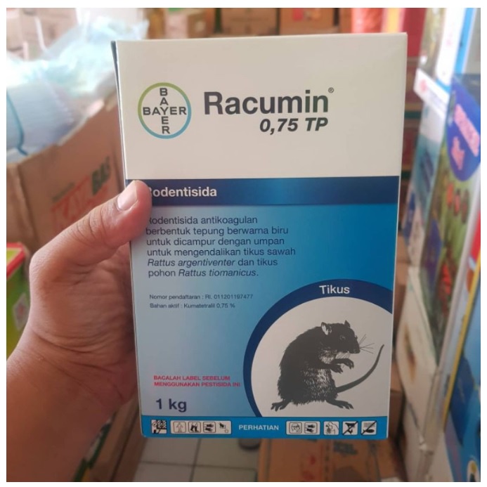 Jual Racumin 1 Kg Racumin Racun Tikus Sistemik Mati Kering | Racumin ...