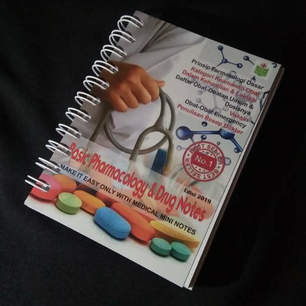 Jual [READY] MEDICAL MINI NOTE Basic Pharmacology & Drug note Edisi ...