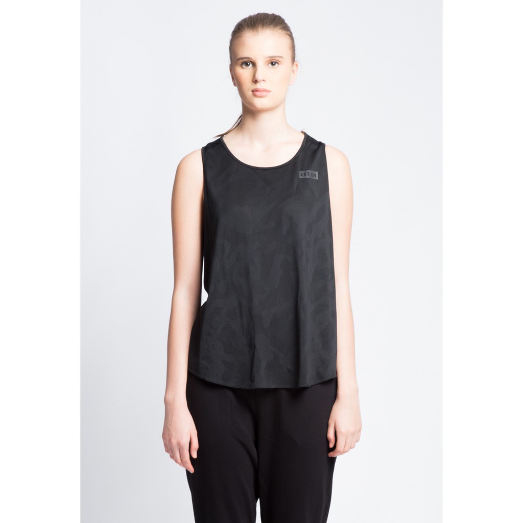 Jual ANTHM Tank Top Hitam Wanita - F-WLN110-B9 | Shopee Indonesia
