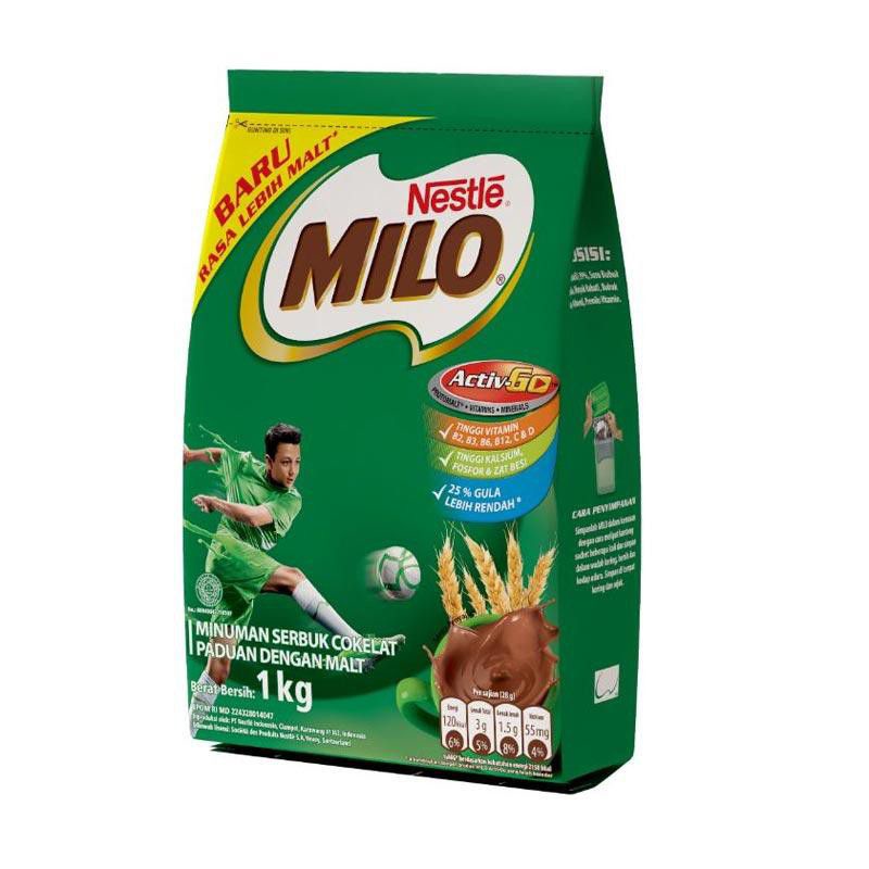 Jual Milo Activ Go 1kg & Milo 3in1 1kg | Shopee Indonesia