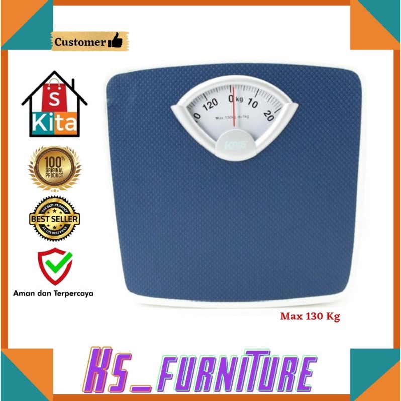 Jual Timbangan manual 130Kg/Timbangan mekanik/Timbangan kesehatan ...