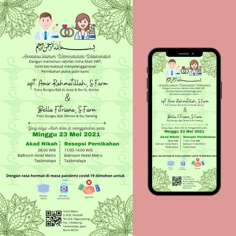 Jual UNDANGAN DIGITAL PERNIKAHAN CUSTOM | Shopee Indonesia