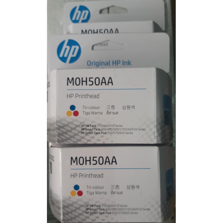 Jual Printhead HP Deskjet GT-5810 GT-5820/Cartridge GT52 Color100 ...