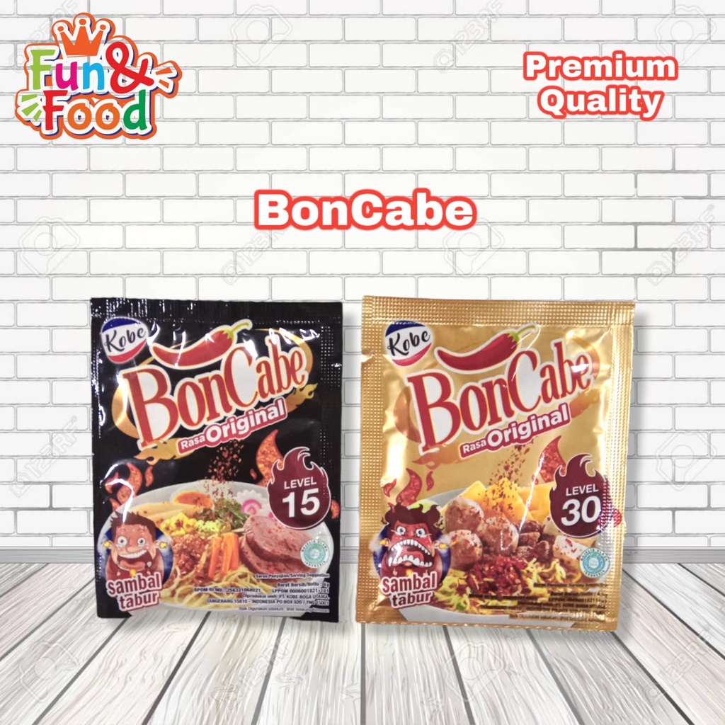 Jual BonCabe Level 15 / BonCabe Level 30 - Sachet | Shopee Indonesia