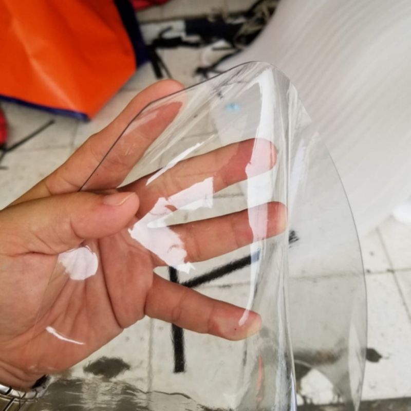 Jual TERPAL MIKA TRANSPARAN / BENING / LENTUR TEBAL 0.3MM | Shopee Indonesia