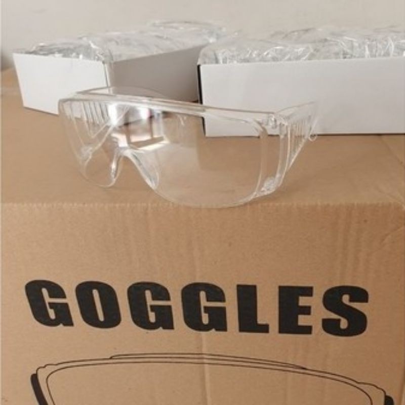 Jual Goggle bening - Kacamata traparan APD anti virus anti debu ...