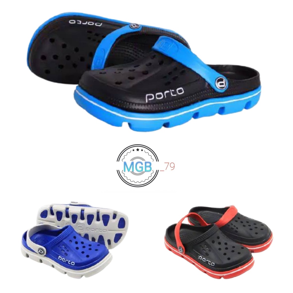Jual Sandal kodok baim karet porto pria dewasa / sandal karet kokop ...