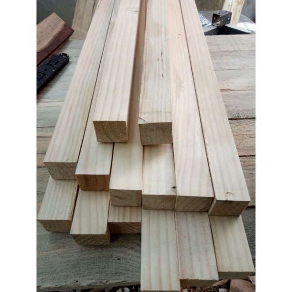 Jual Balok Kayu Jatibelanda 70x3x3 Balok Kaki Meja Kayu Pinus Jati ...