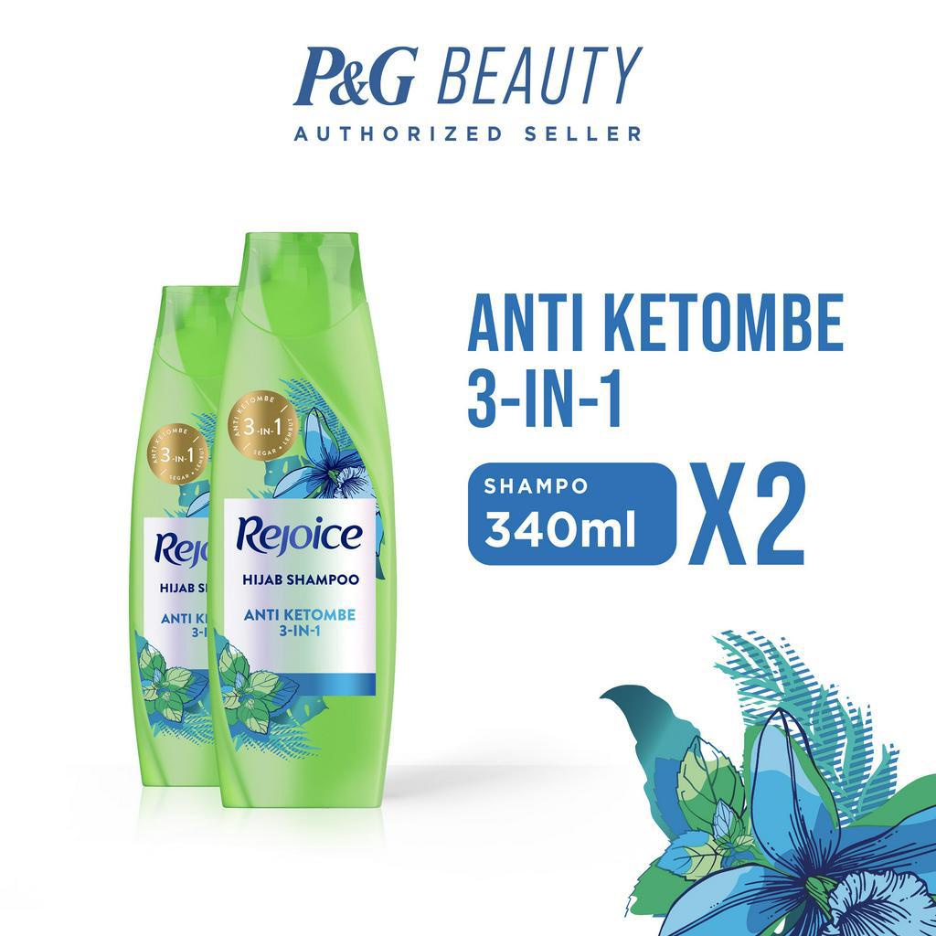 Jual P&G Rejoice Shampoo Anti Dandruff 2 x 340 mL | Shopee Indonesia
