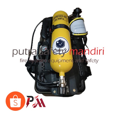Jual SCBA HIPROTECT STEEL SELF CONTAINED BREATHING APPARATUS 6 LITER ALAT BANTU NAFAS PETUGAS ...