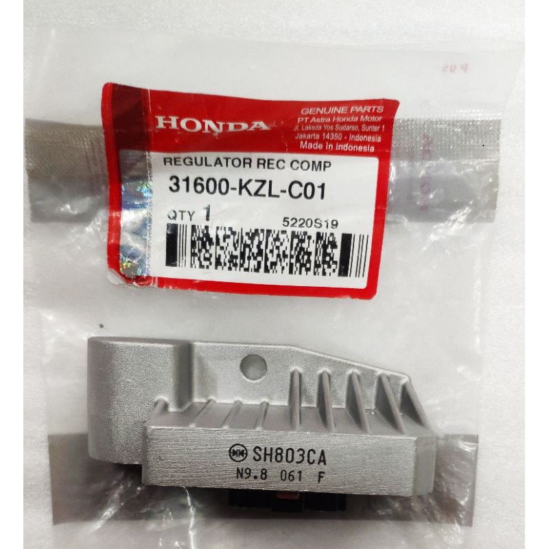 Jual Kiprok Regulator Rec Comp Spacy FI Ori AHM 31600KZLC01 | Shopee ...