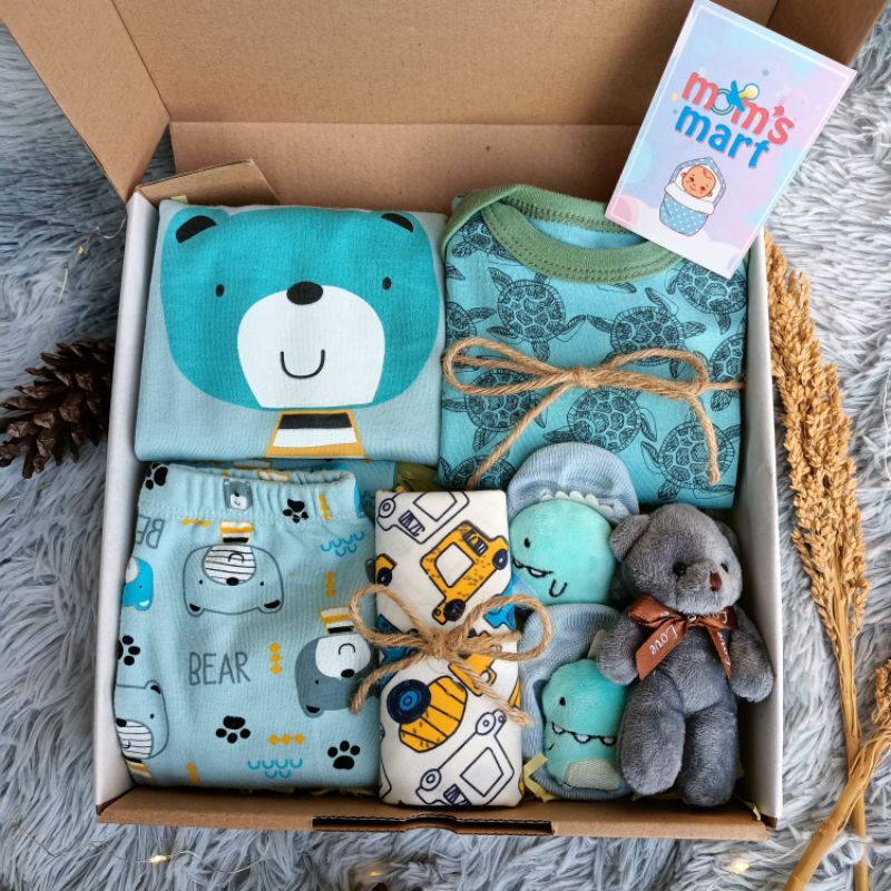 Jual HAMPERS BAYI HADIAH KADO LAHIRAN BABY GIFT SET BOY & GIRL | Shopee ...