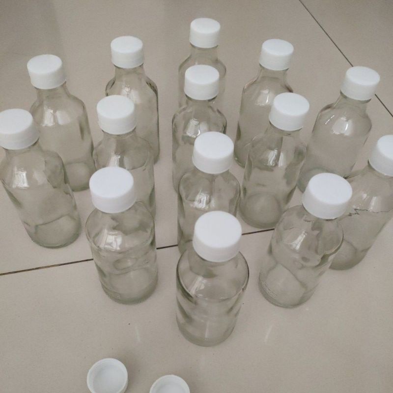 Jual botol bekas uc1000 + tutup plastik. botol simpan asi / imun ...