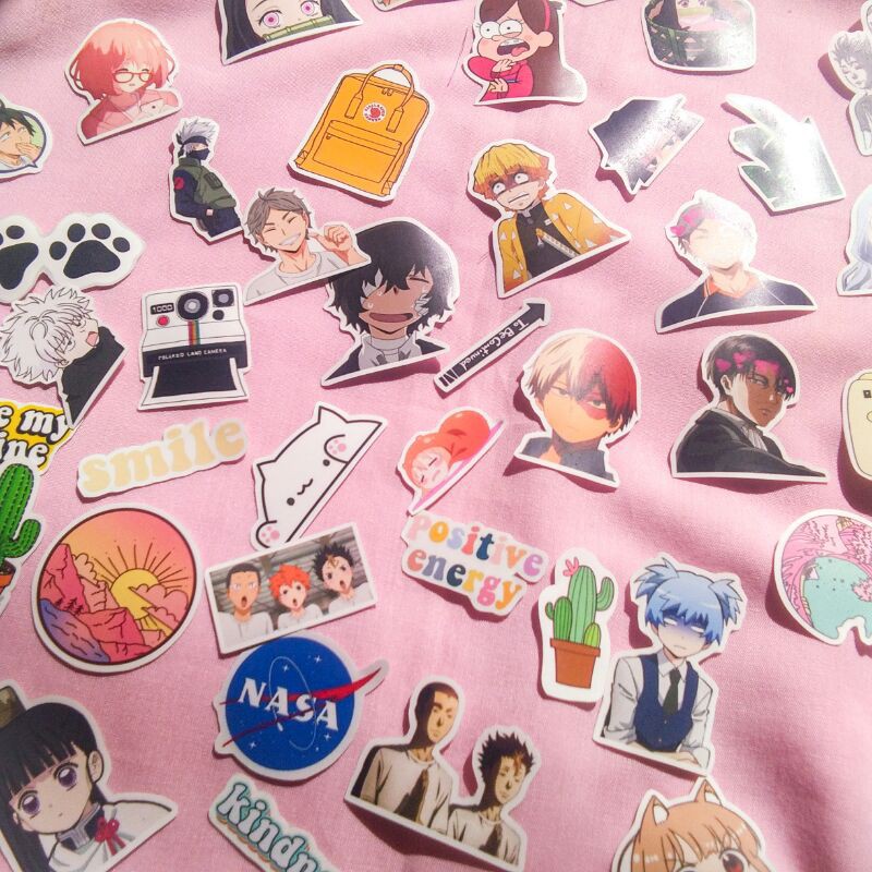 Jual Sticker custom / bisa request (gambar sticker dari customer ...