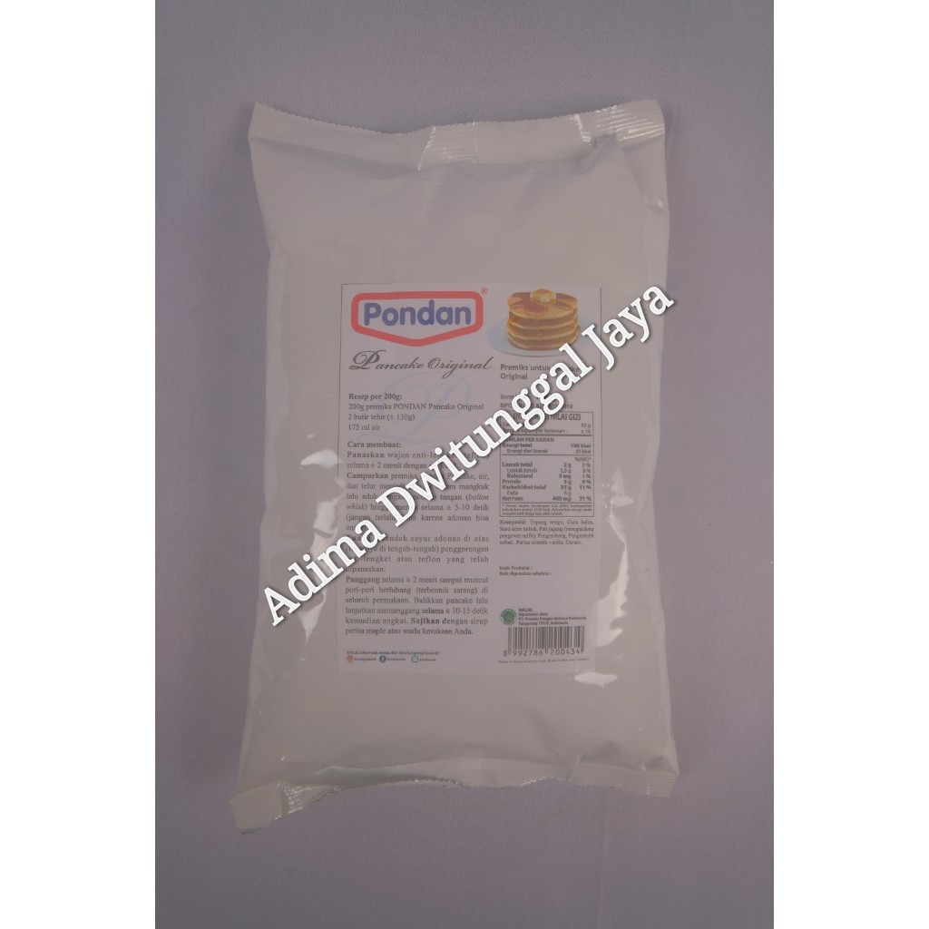 Jual Pondan Pancake Original 1Kg | Shopee Indonesia