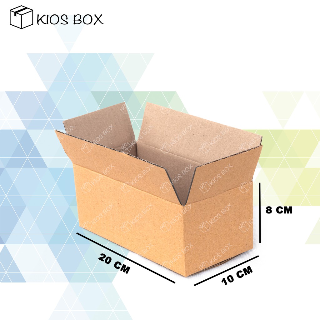 Jual Kardus Polos Karton Box 20x10x8 | Shopee Indonesia