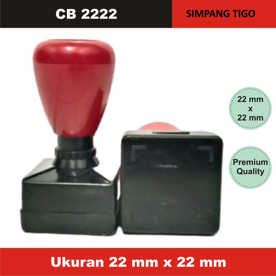 Jual Gagang Stempel Flash Kotak CB 2222 | Shopee Indonesia