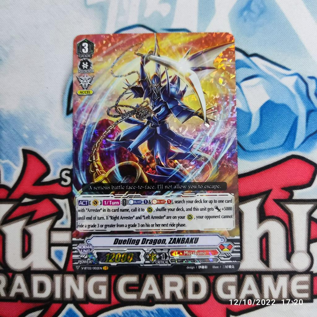 Jual vanguard dueling dragon zanbaku V-BT02 VR original | Shopee Indonesia