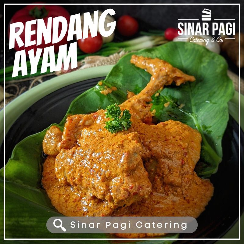 Jual Rendang Ayam Sinar Pagi 1/2 Ekor 400 gram | Shopee Indonesia