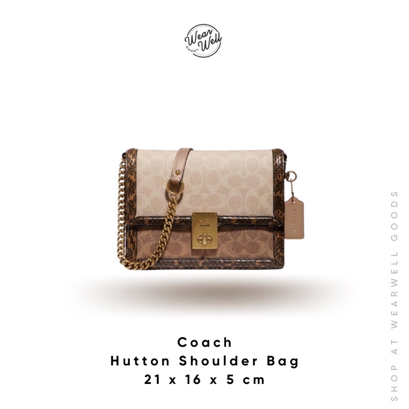 Jual Coach hutton shoulder bag | Shopee Indonesia