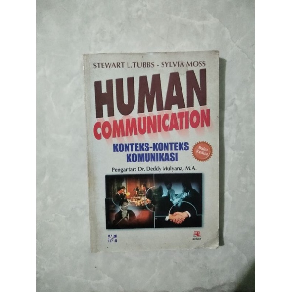 Jual HUMAN COMMUNICATION/KONTEKS KONTEKS KOMUNIKASI/BUKU KOMUNIKASI | Shopee Indonesia
