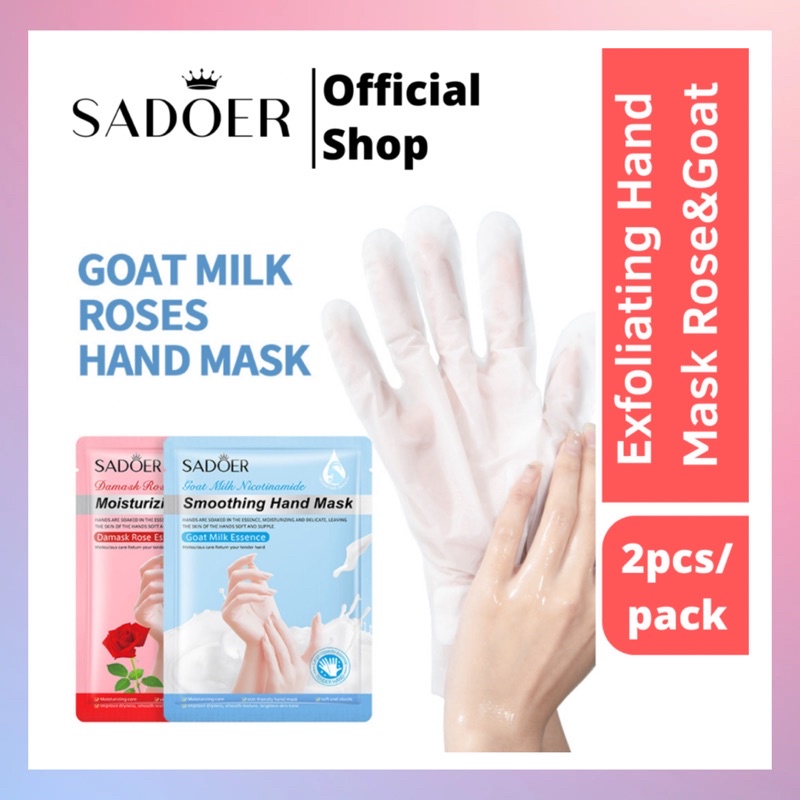 Jual Masker Tangan SADOER Exfoliating hand mask - masker tangan 35gr ...